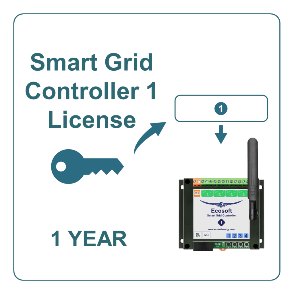 Ecosoft Smart Grid Controller 1 License 1 year – Ecosoft