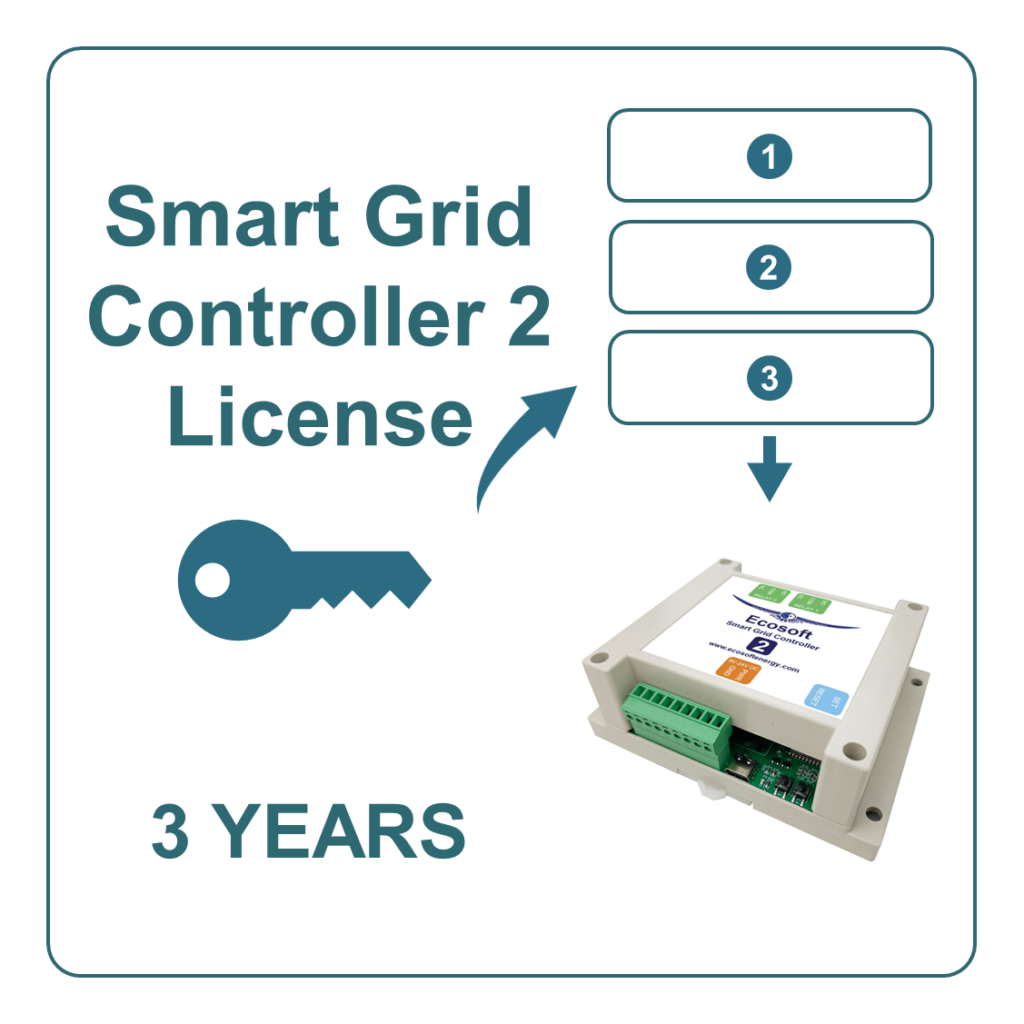 Ecosoft Smart Grid Controller 2 License 3 years – Ecosoft